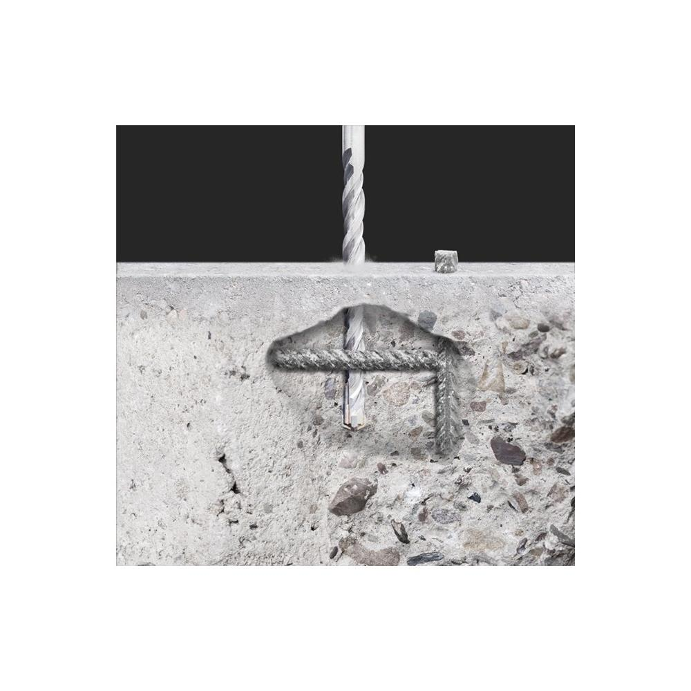 Punta SDS trapano muratura, calcestruzzo armato. d. 1cm CROSS TIP 261010 Kwb